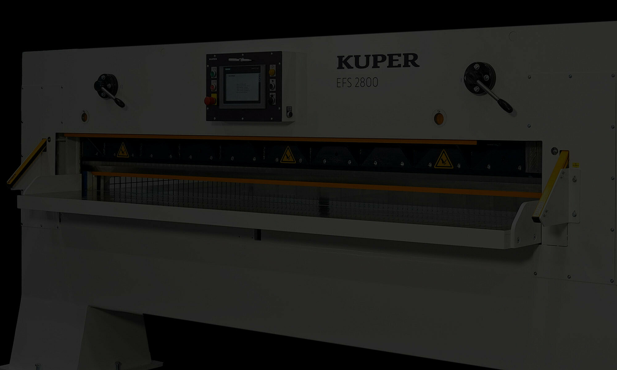 KUPER EFS 2800 Veneer Guillotine