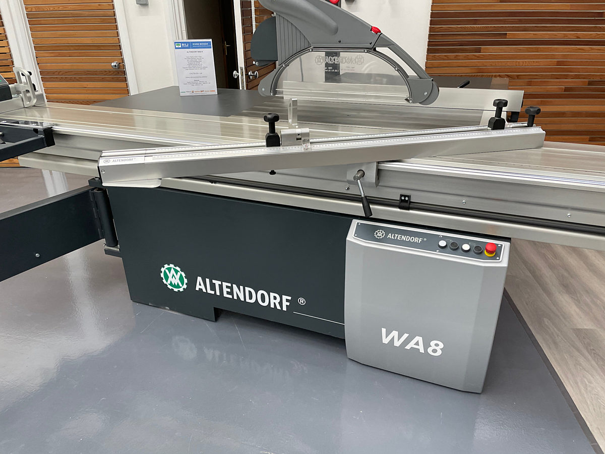 Altendorf WA8 – a high-performance panel saw from R&J Machinery