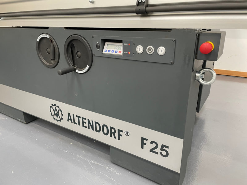 Altendorf F25 – The sliding table saw for everyone, from R&J Machinery
