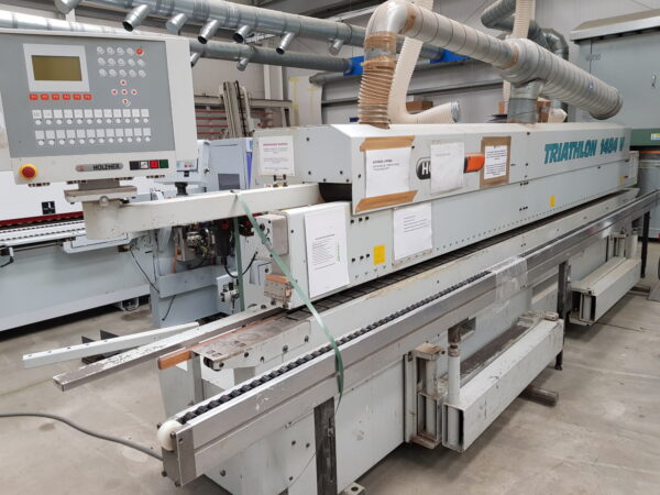Used Holzher Triathlon 1484 V Solid Wood Lipping Machine